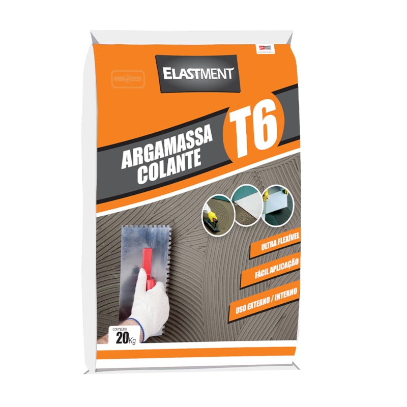 Argamassa Colante Flexível Premium Grandes Formatos Interno e Externo ...