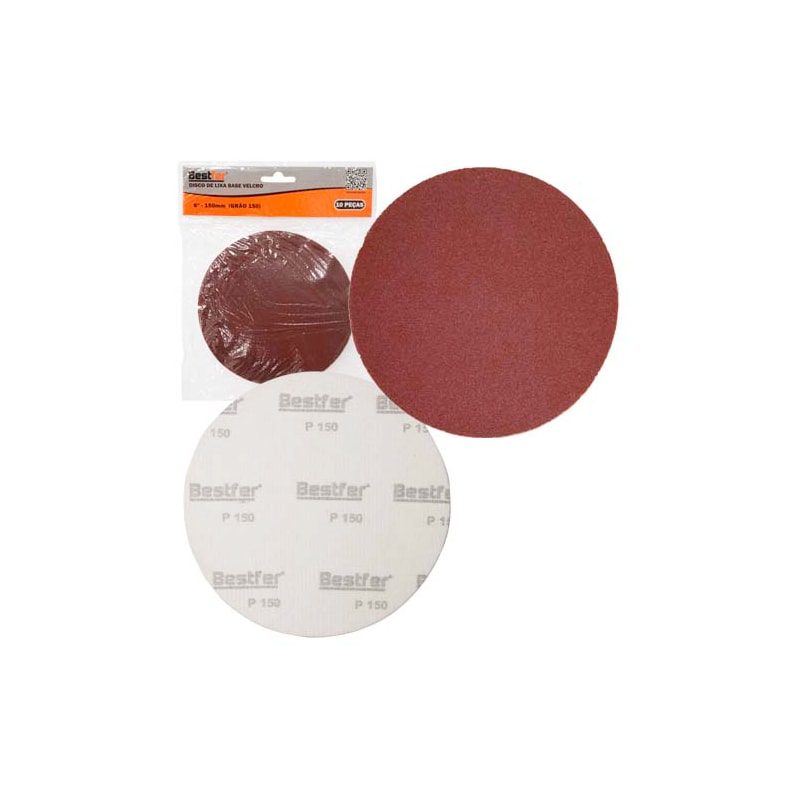 Disco de Lixa com Velcro P150 Bestfer
