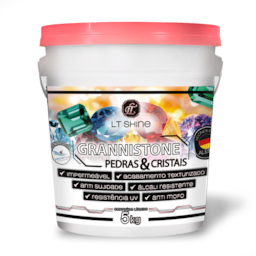 LT Shine Grannistone Pedras e Cristais 5KG Cristal