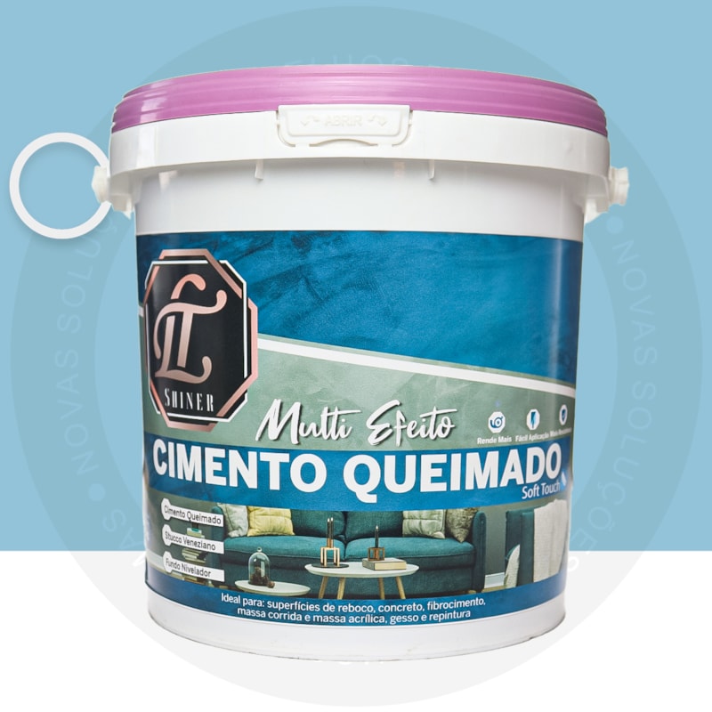 Cimento Queimado Multi Efeito Ártico 5Kg