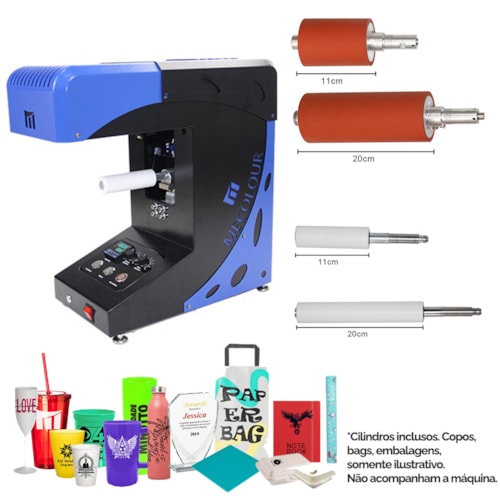 Prensa Térmica com Display p/ Sublimação de Copos - Modelo Giro 220V 50 ...