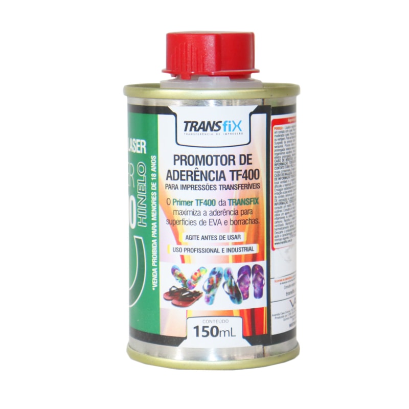 Primer Transfer Laser TF400 Para Chinelos Eva Borracha - 150ml