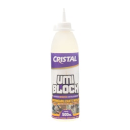 Umi Block Cristal Impermeabilizante Incolor, 500ML - Pequenos Reparos, Pronto Para Uso